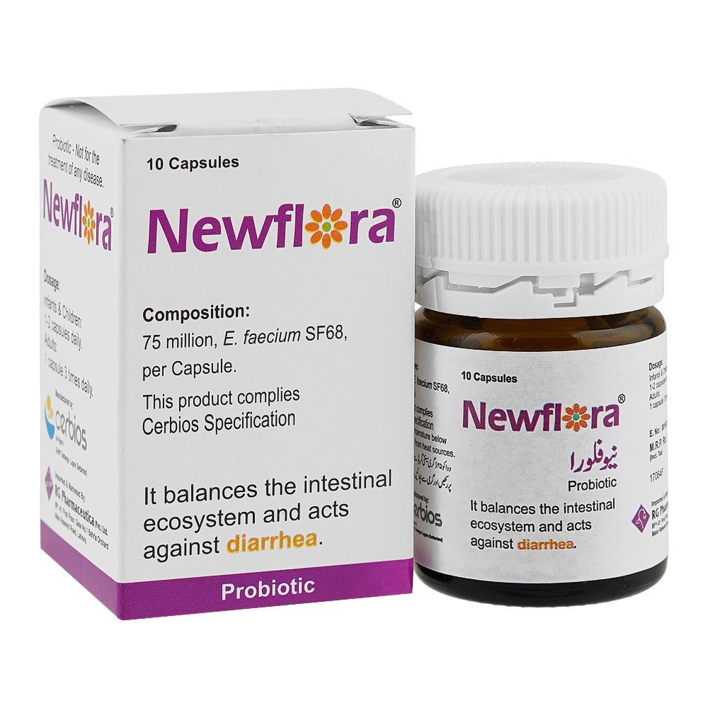 Newflora Capsules, Bottle (10 Capsules)