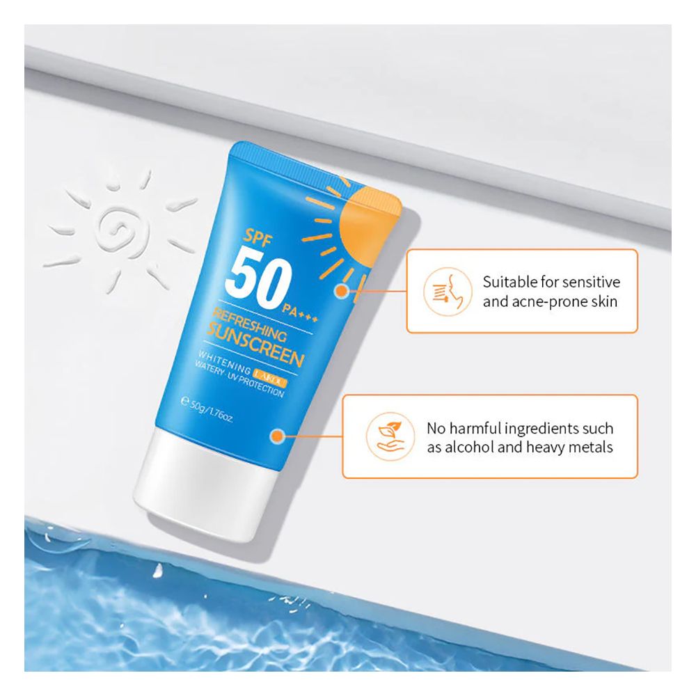 Buy Laikou Refreshing Whitening Sunscreen, Waterproof, UV Protection ...
