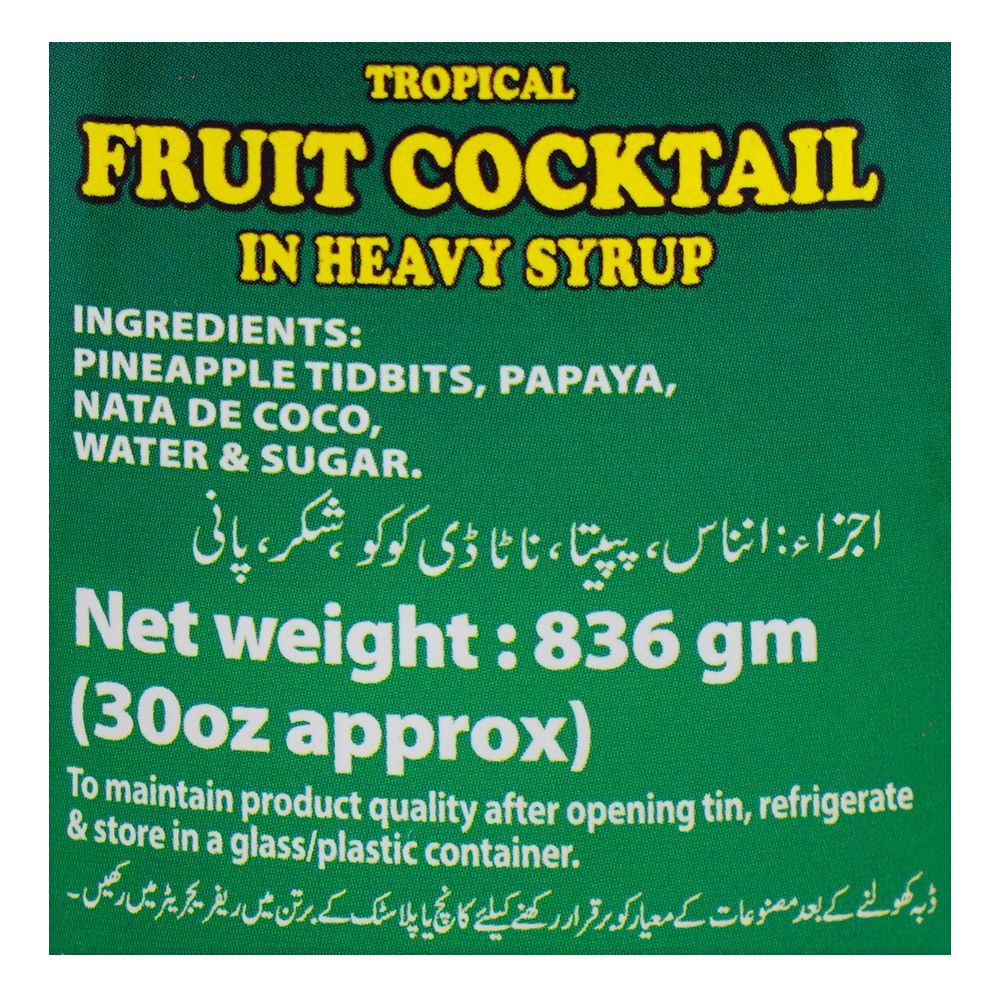 Purchase Polac Tropical Fruit Cocktail In Heavy Syrup, 836g Online at ...