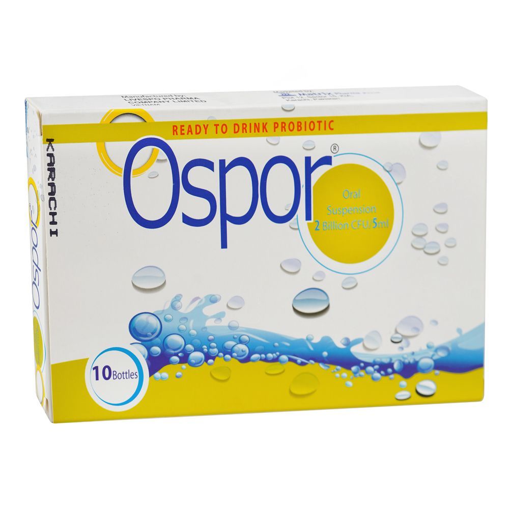 Ospor 2 Billion Cfu Oral Suspension 5ml, Box