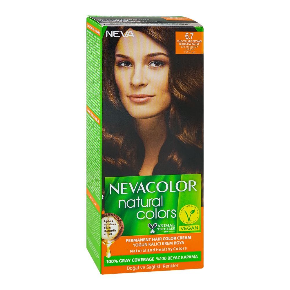 Neva Permanent Hair Color Cream - Salon Quality Hair Dye, 50ml, 6.7 ...