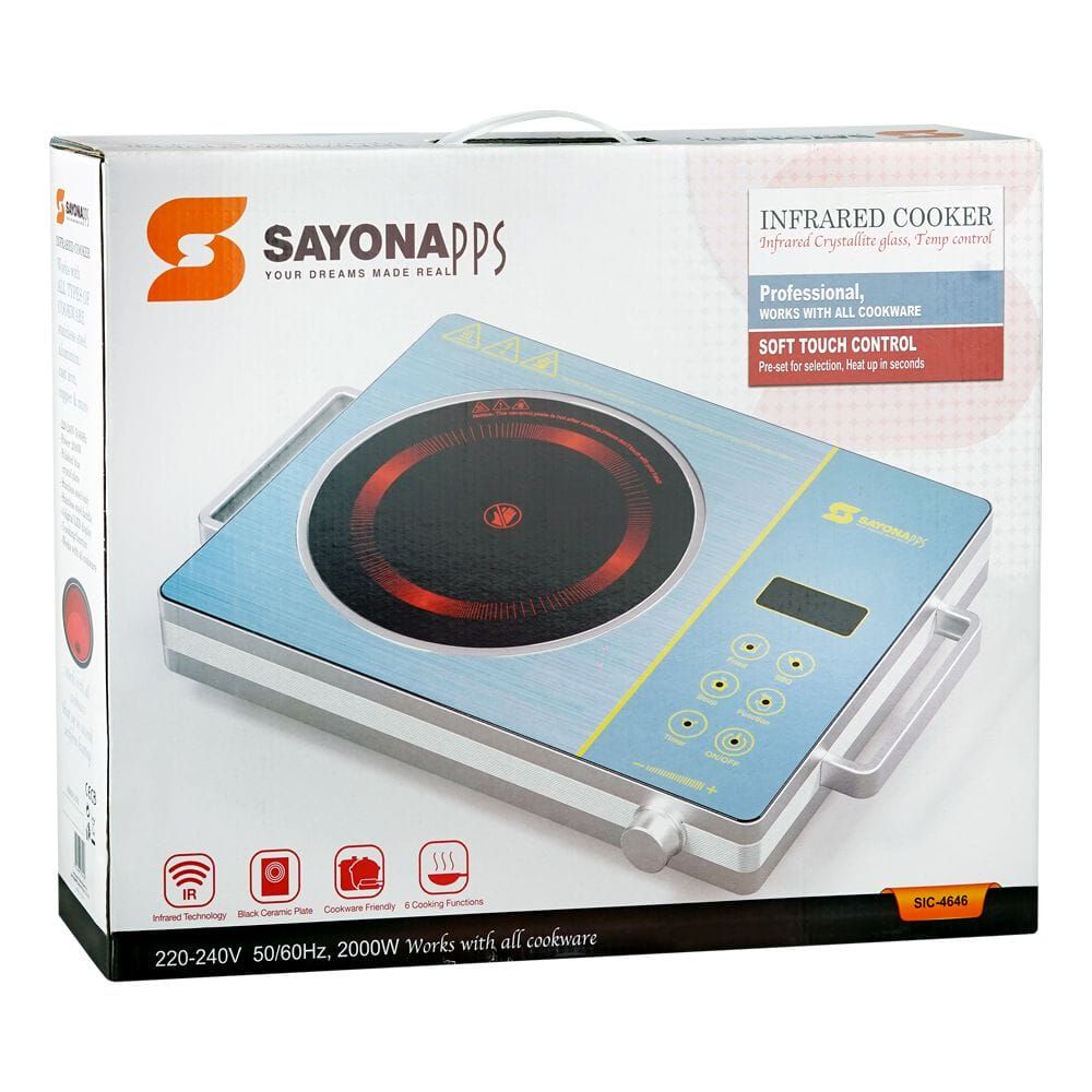 Sayona Infrared Cooker, 2000W, SIC-4646