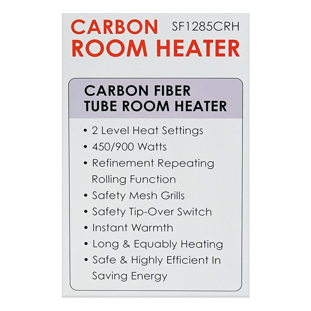 Sanford Carbon Room Heater, 450/900W, SF1285CRH