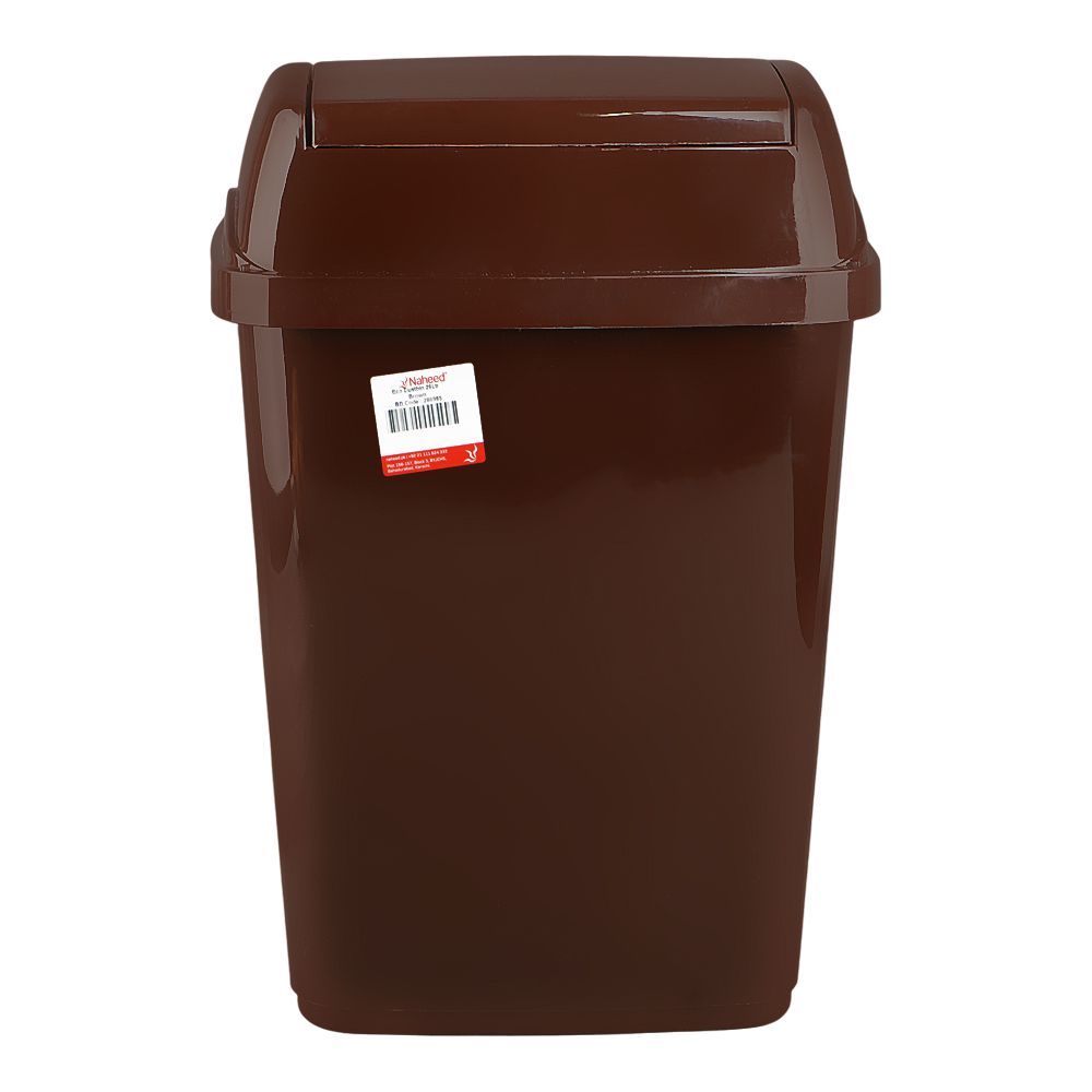 Graceware Eco Dustbin, 26 Liters, Brown