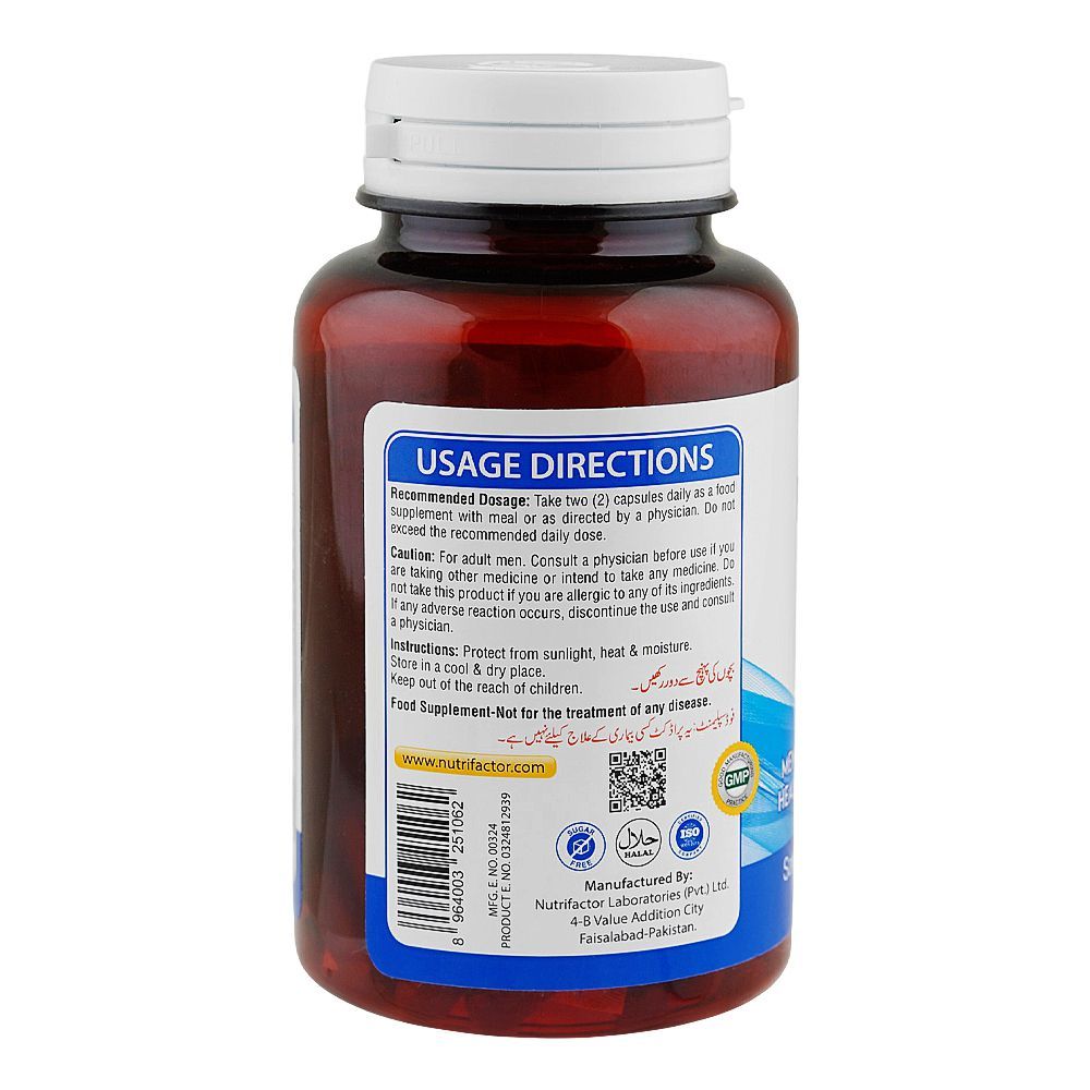 Nutrifactor Prostamen Men's Health Supplement, Bottle (30 Capsules)