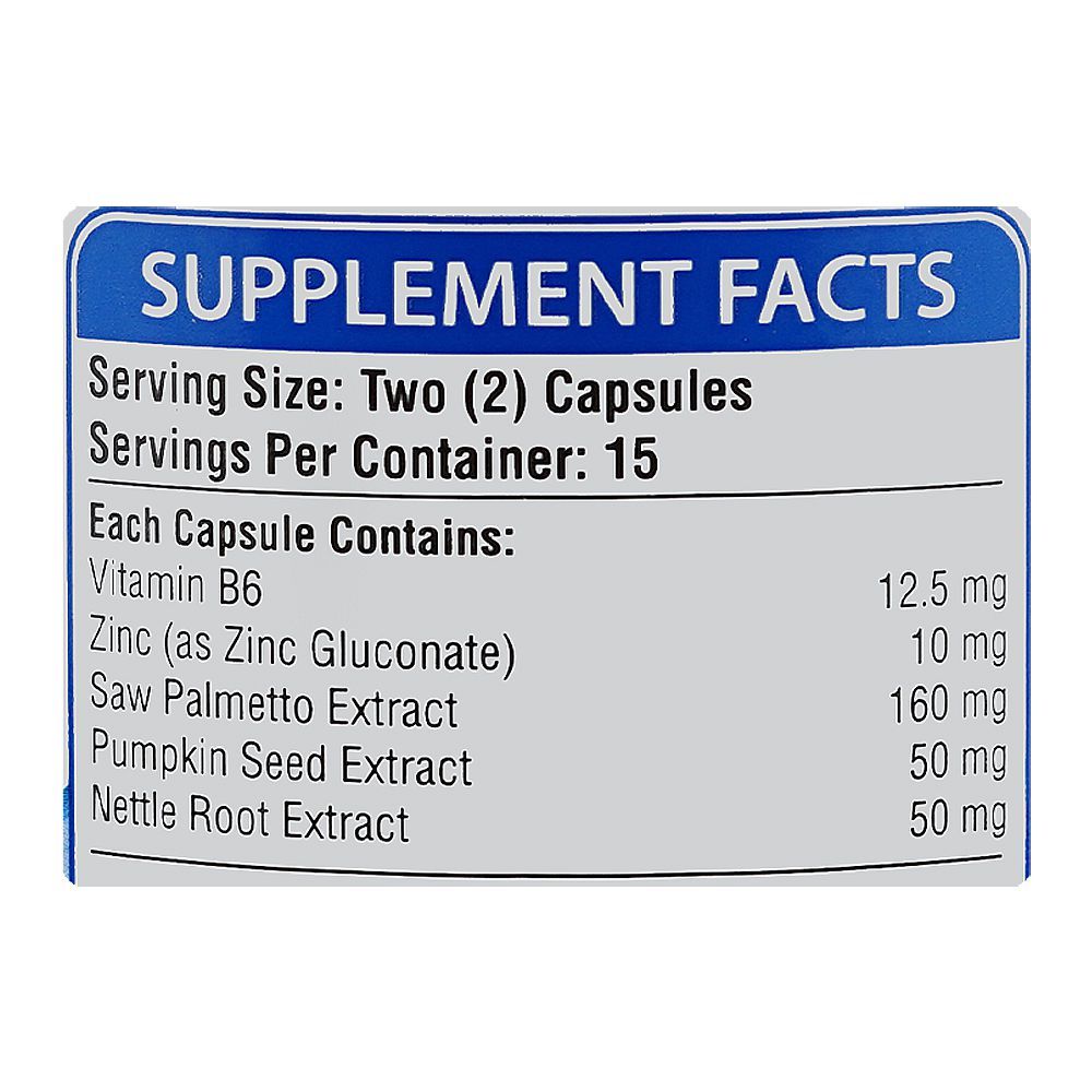 Nutrifactor Prostamen Men's Health Supplement, Bottle (30 Capsules)