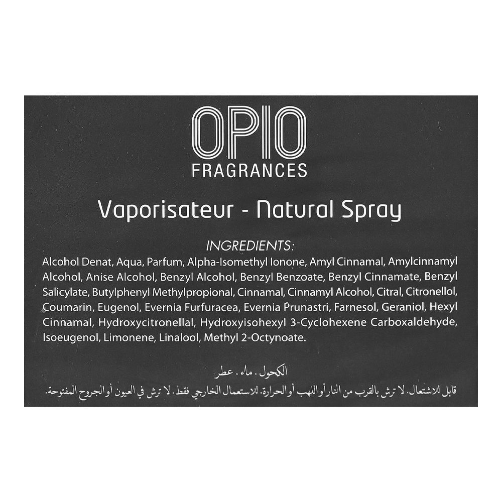 Opio Momentum, Eau de Parfum, For Men, 100ml