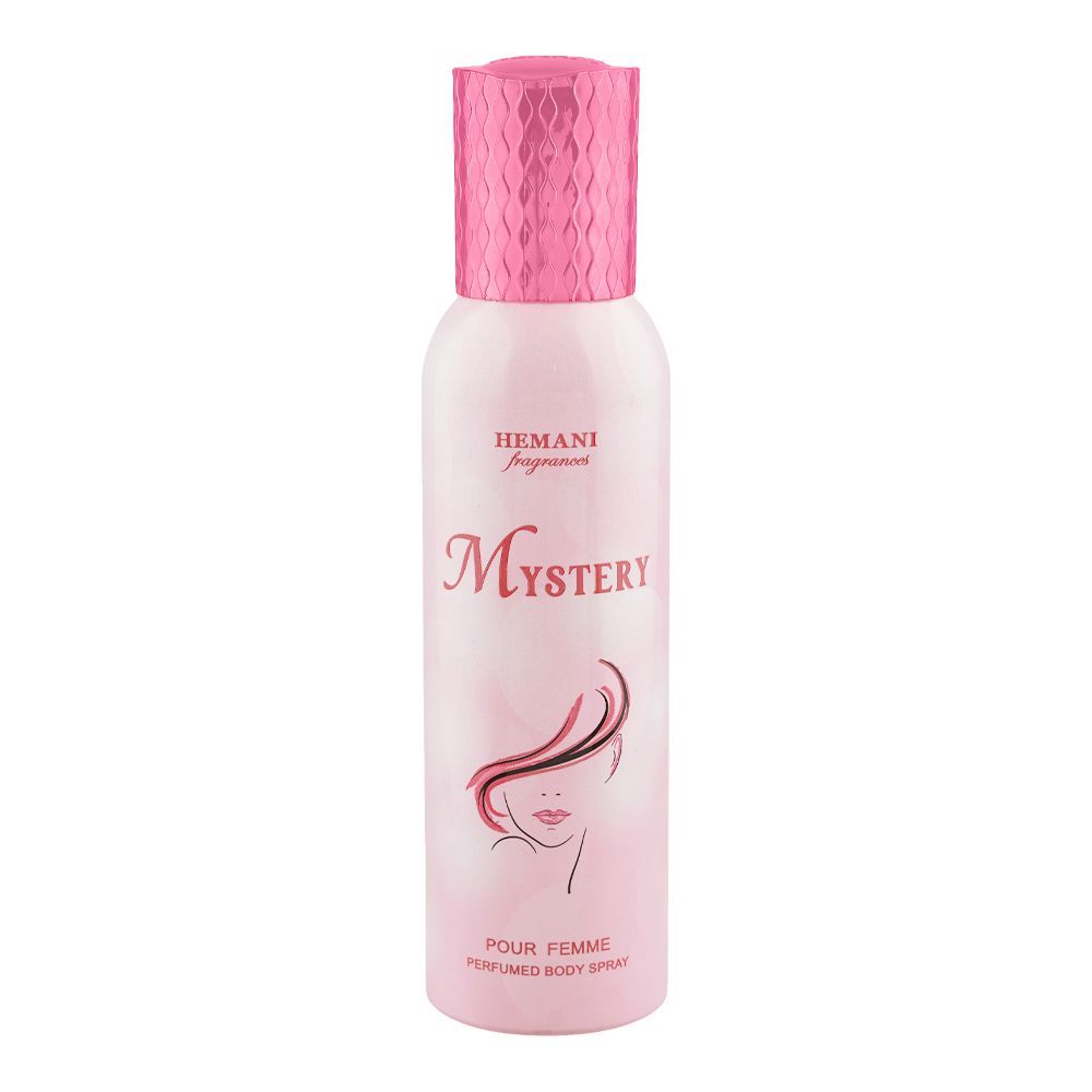 Hemani Mystery Perfumed Deodorant Body Spray, For Women, 200ml