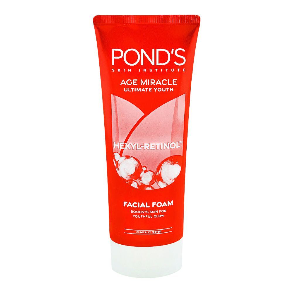 Pond's Age Miracle Ultimate Youth Foam Facial Cleanser with Hexyl ...