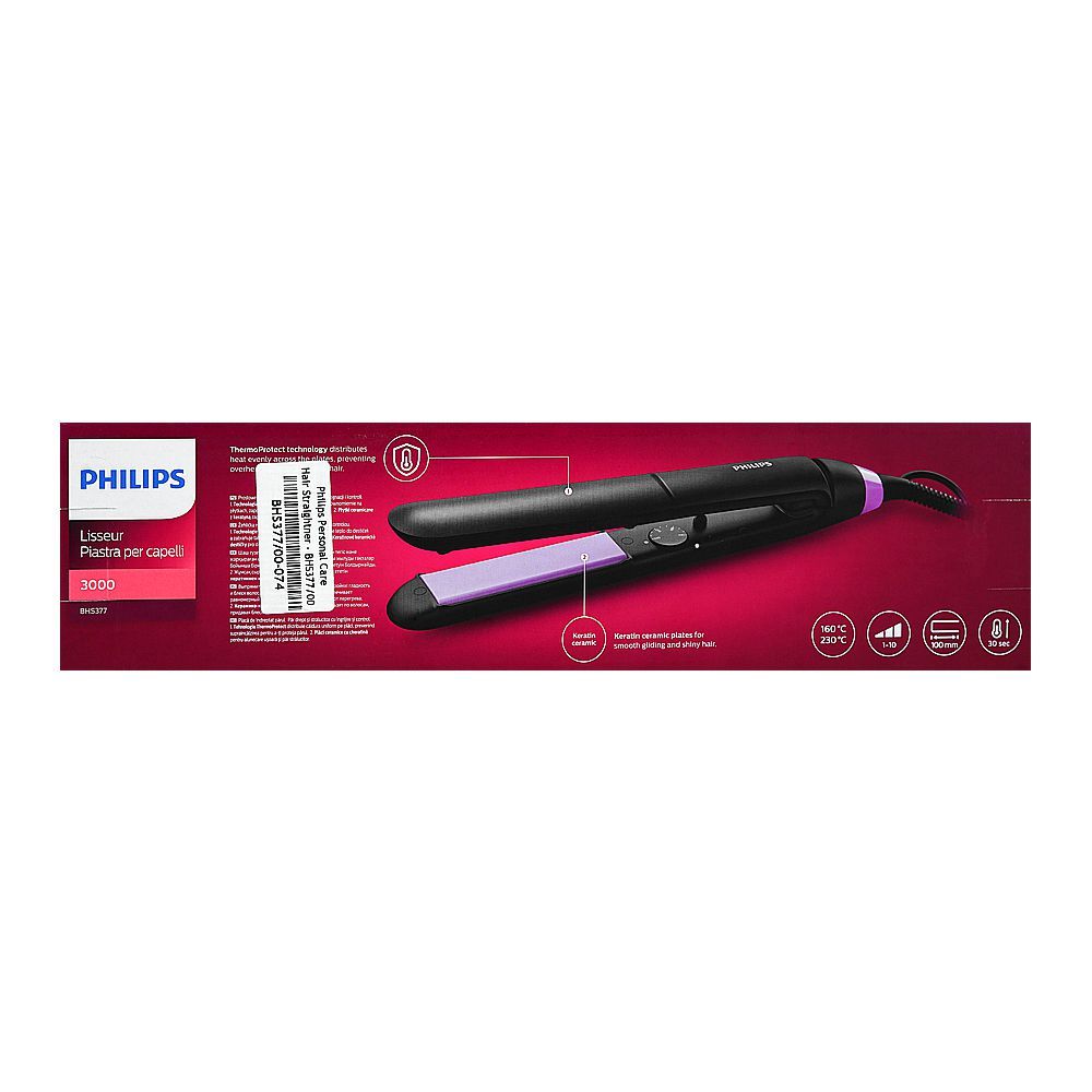 Philips 3000 Smooth and Shiny ThermoProtect Hair Straightener, Keratin ...