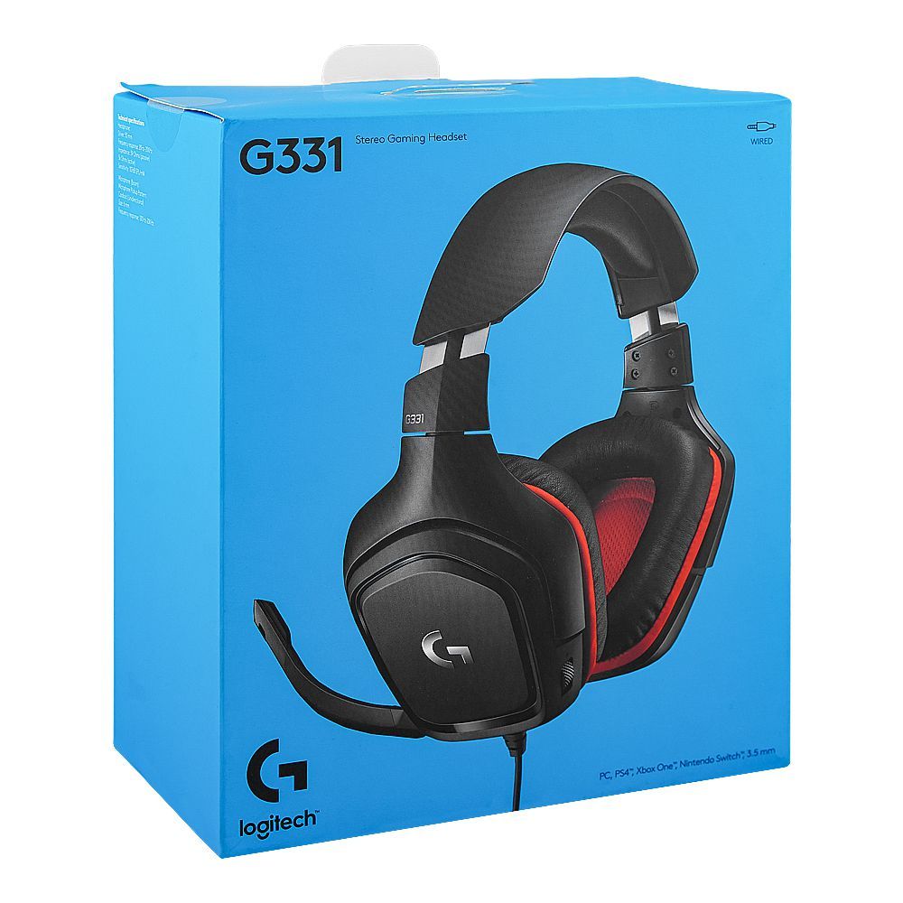 Logitech Stereo Gaming Headset, Black, G331 981-000759