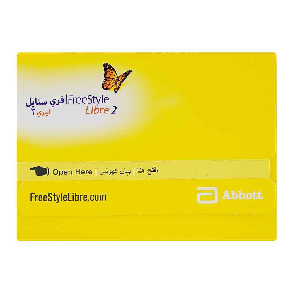 Free Style 2 Sensor Libre Flash Glucose Monitoring System