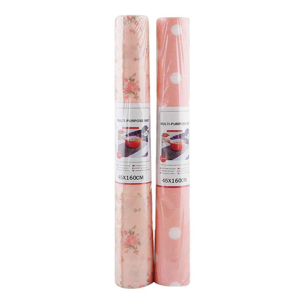 Multipurpose Table Sheet, Waterproof & Durable, 45x160cm, Pink