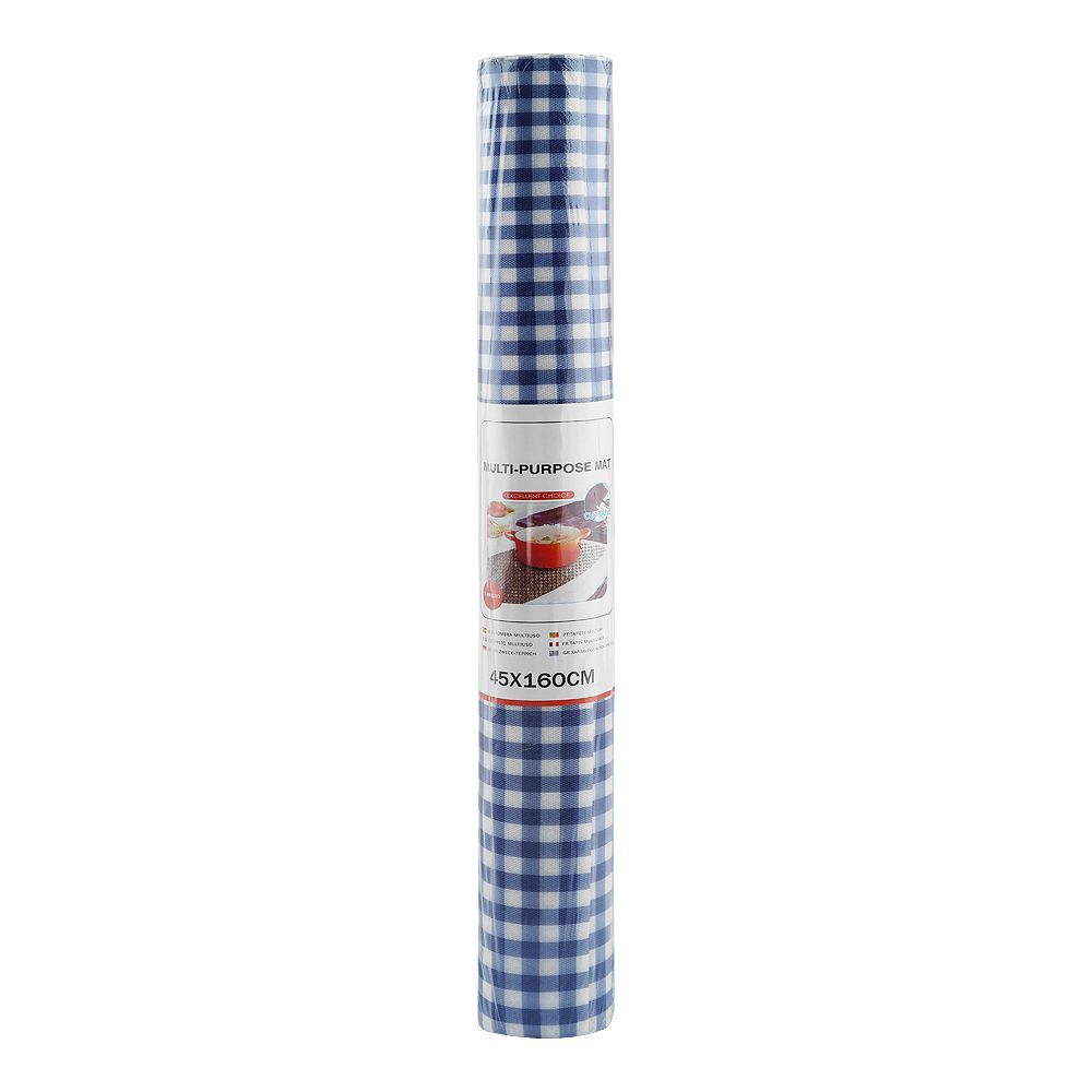 Multipurpose Table Sheet, Waterproof & Durable, 45x160cm, Checkered