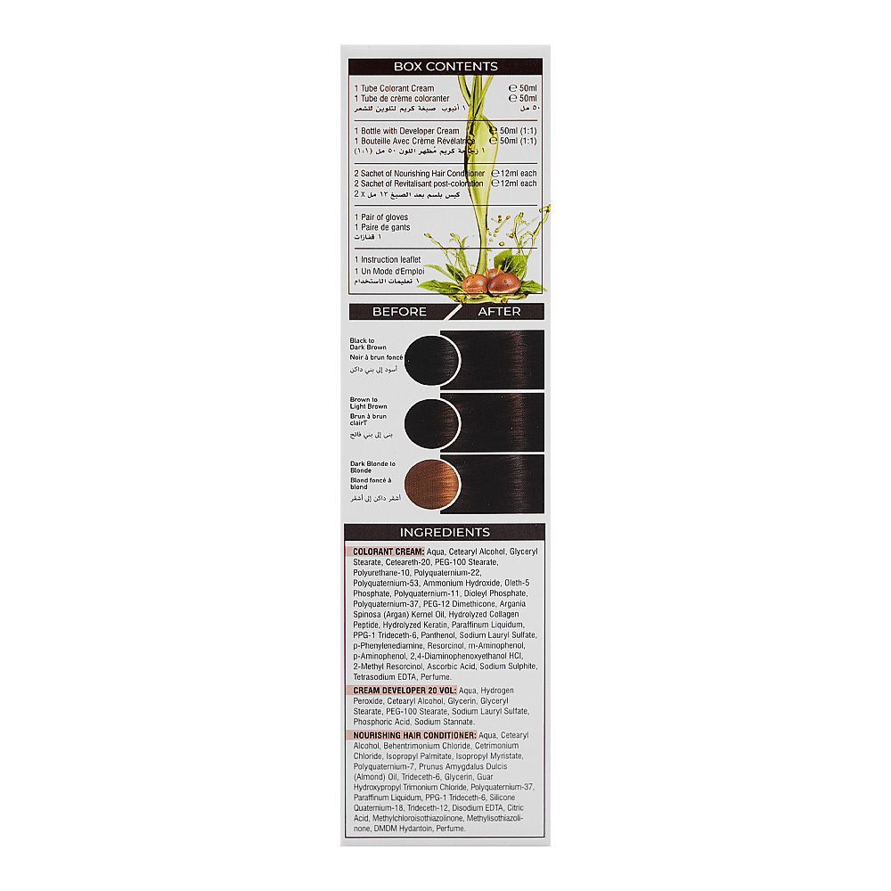 Cosmo Color Xpress 3X Nourishing Care Permanent Hair Color - Salon ...