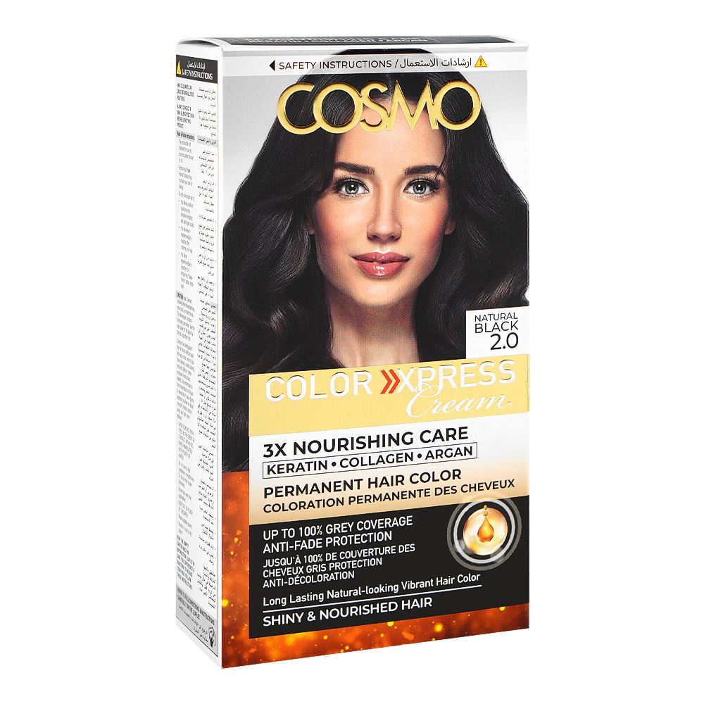 Cosmo Color Xpress 3X Nourishing Care Permanent Hair Color - Salon ...