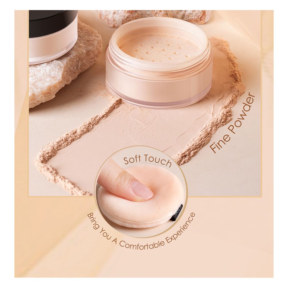 Focallure Matte Setting Loose Powder, Waterproof, Oil-Control, 7g, FA-15
