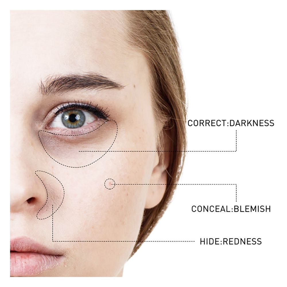 Focallure Full Coverage Concealer, Waterproof, High-Pigment, 4g, FA-58 ...