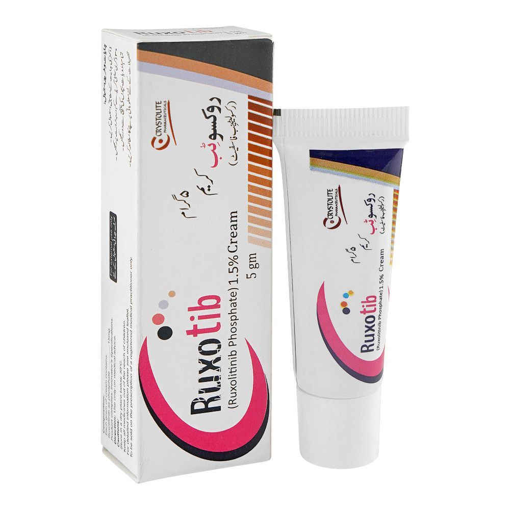 Crystolite Pharmaceuticals Ruxotib 1.5 % Cream, 5g
