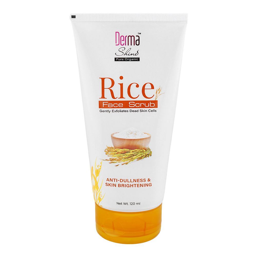 Derma Shine Rice Face Scrub, 120ml