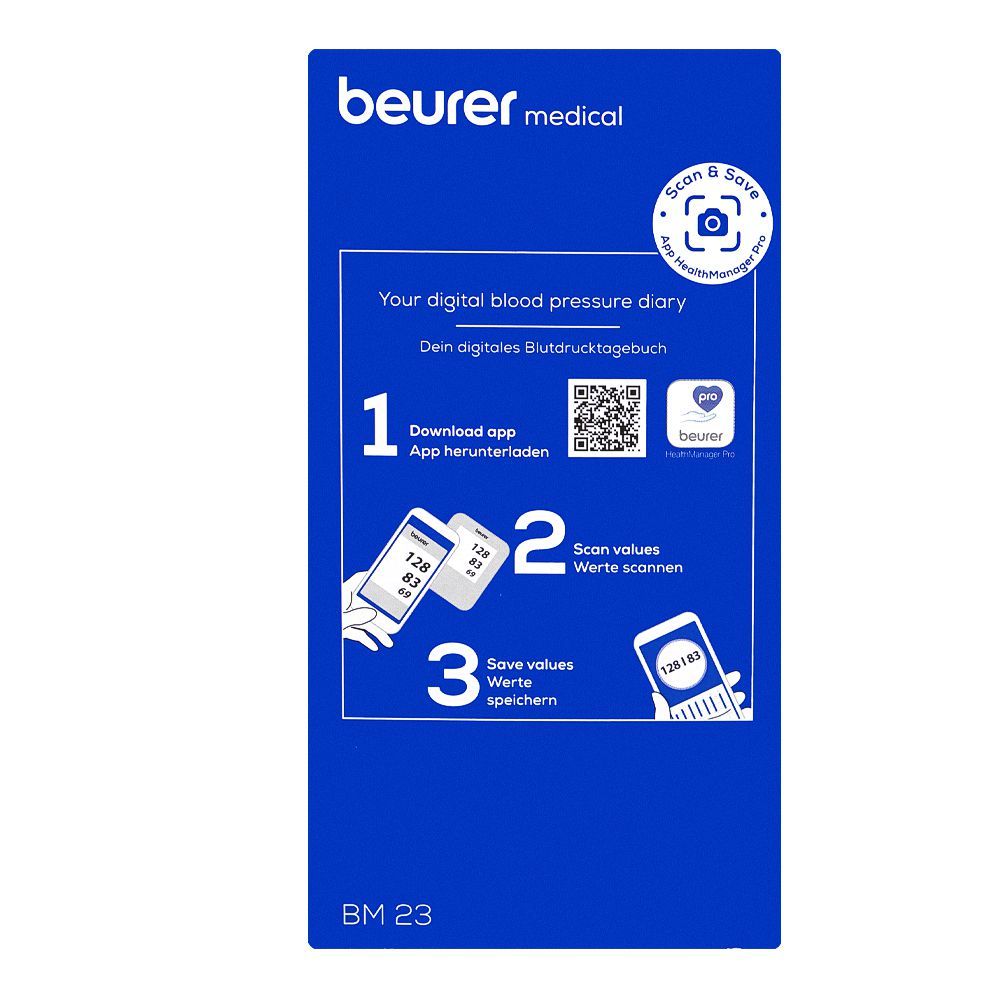 Beurer Blood Pressure Monitor, BM-23