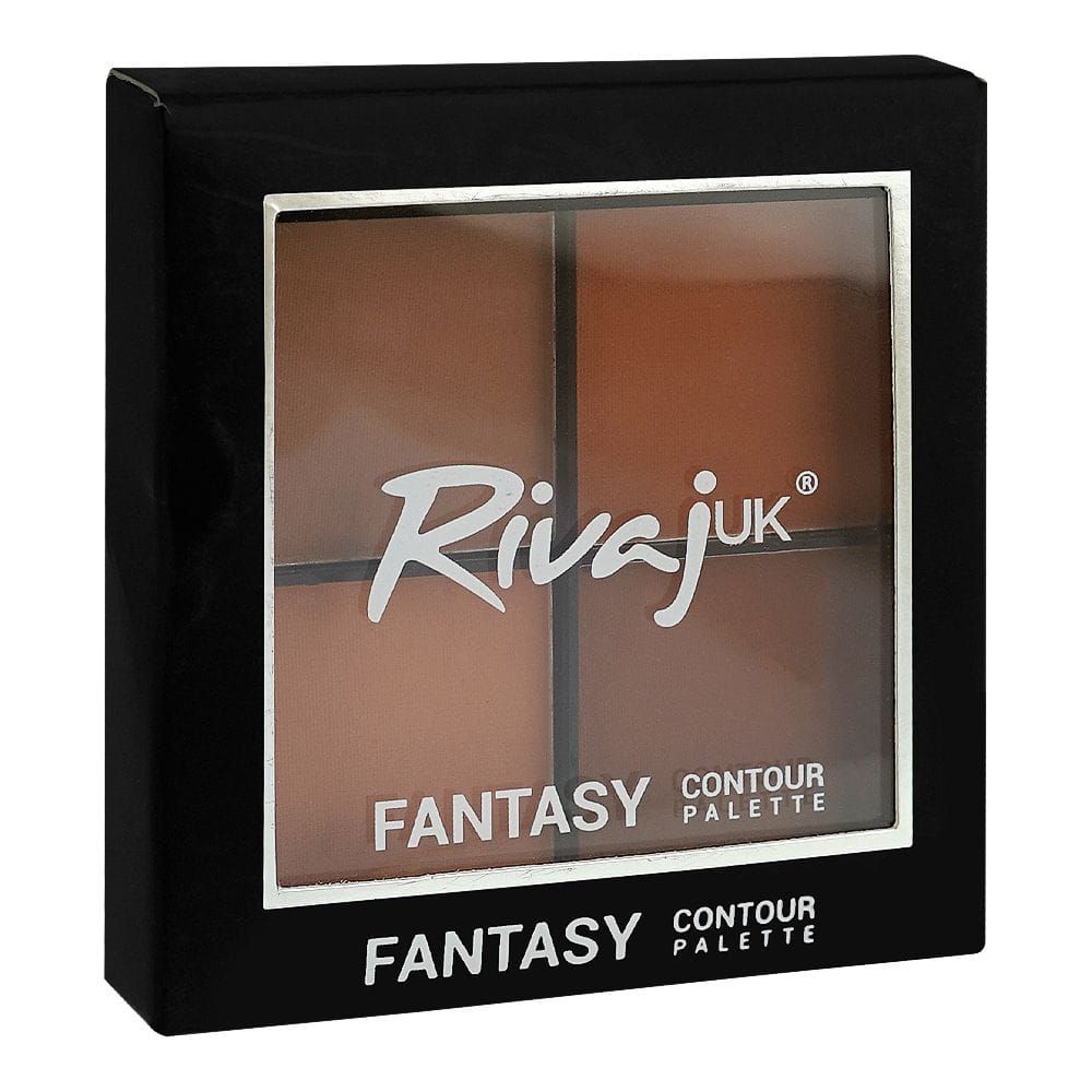 Rivaj UK Fantasy Contour Palette, 4 Shades, No. 02
