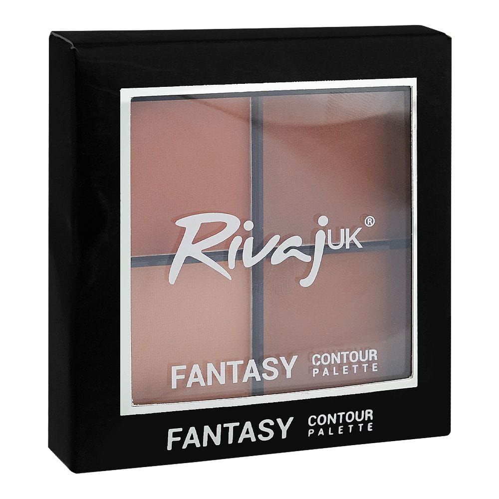 Rivaj UK Fantasy Contour Palette, 4 Shades, No. 03