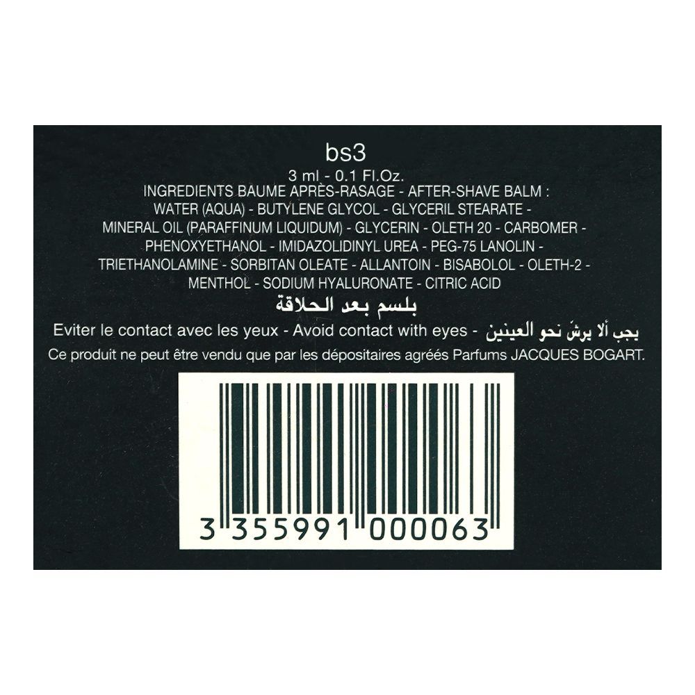 Jacques Bogart, Eau de Toilette, For Men, 90ml