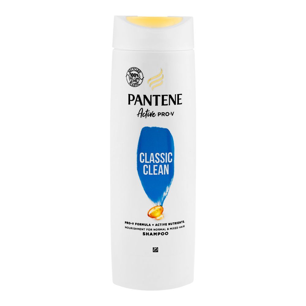 Pantene Active Pro-V Classic Clean Shampoo, For Normal & Mixed Hair, 400ml