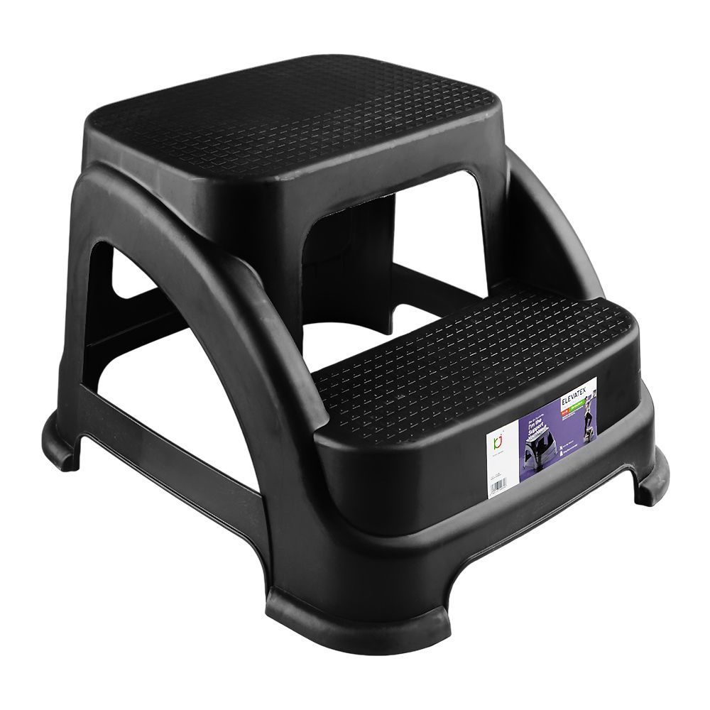 Two Step Stool, KJ-26 Black