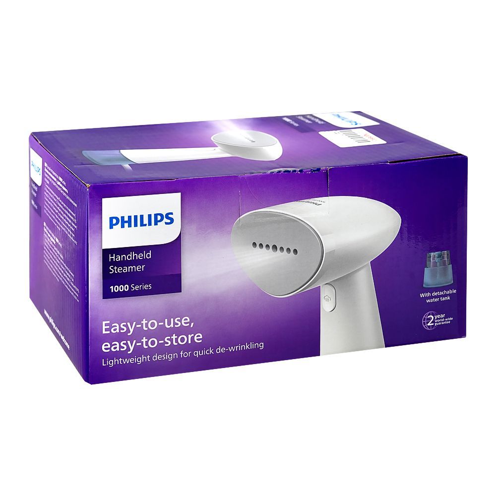 Philips 1000 Series Handheld Steamer, 900W, 85ml Water Tank, STH1000/16