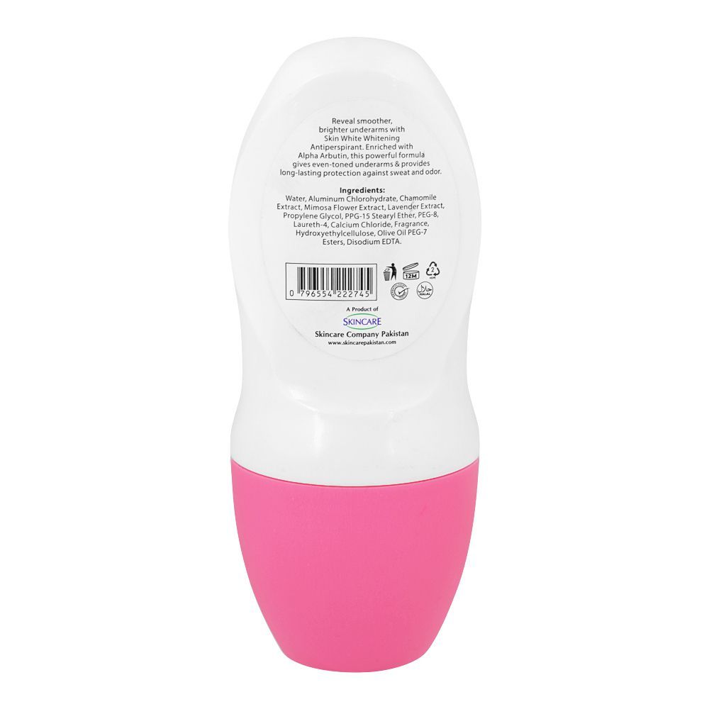 SkinWhite Whitening Antiperspirant Deodorant Roll On with Floral Bouqet ...