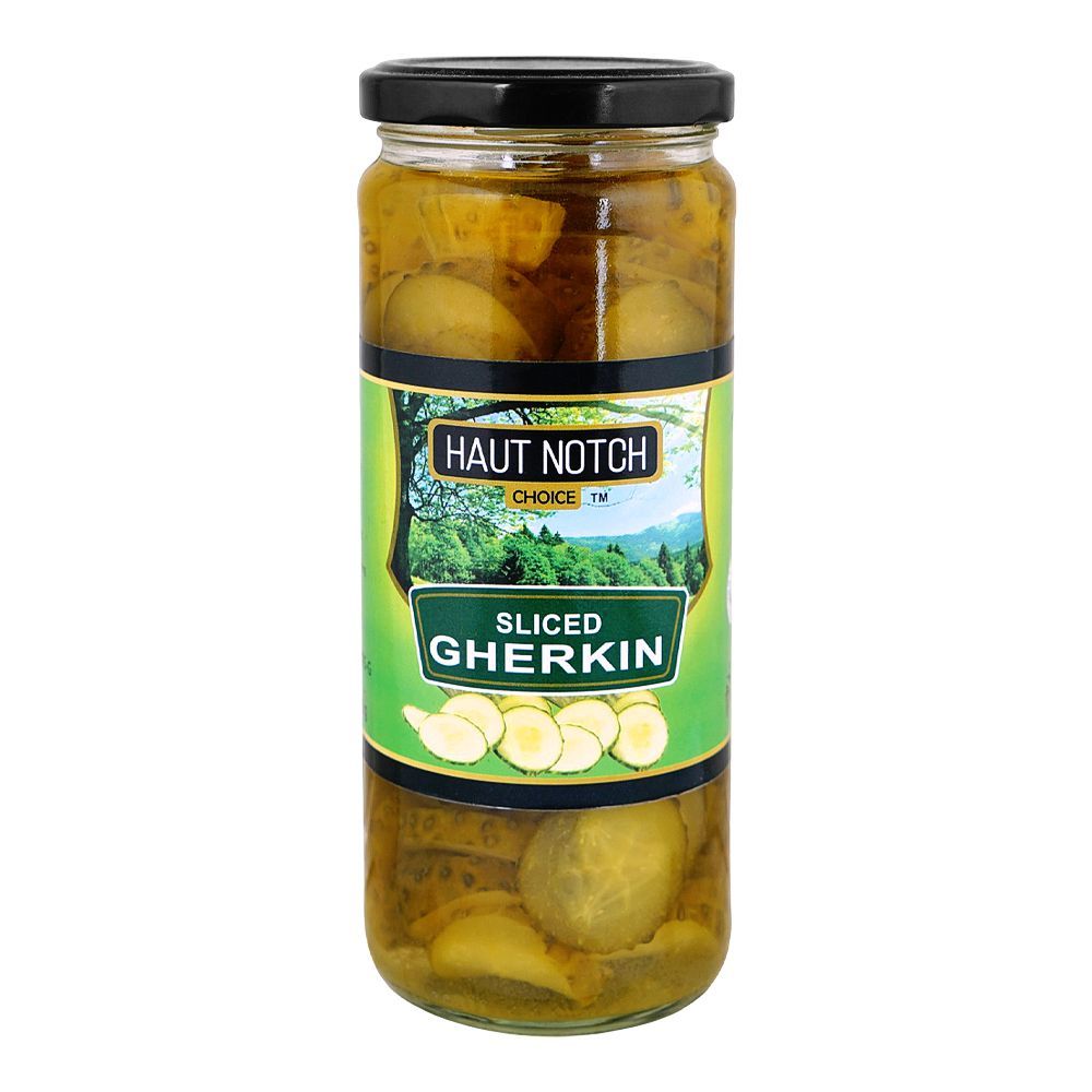 Haut Notch Sliced Gherkin, 460gn