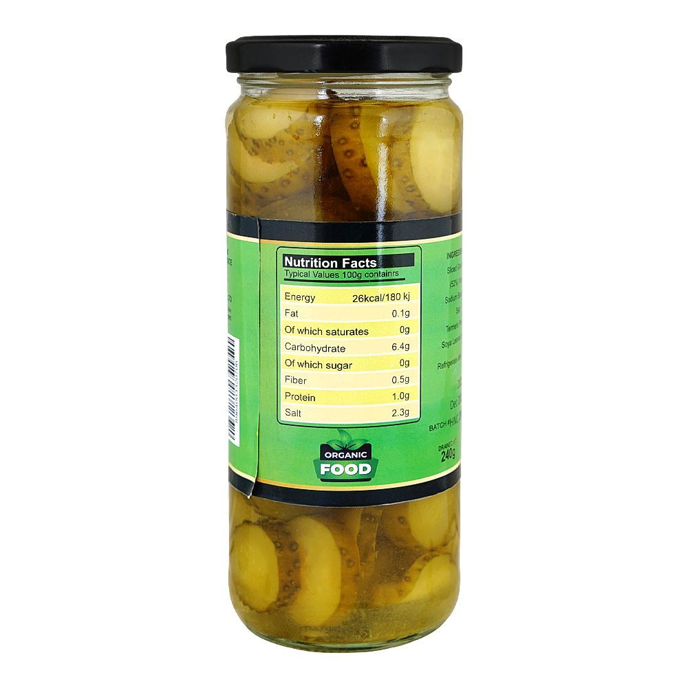 Haut Notch Sliced Gherkin, 460gn