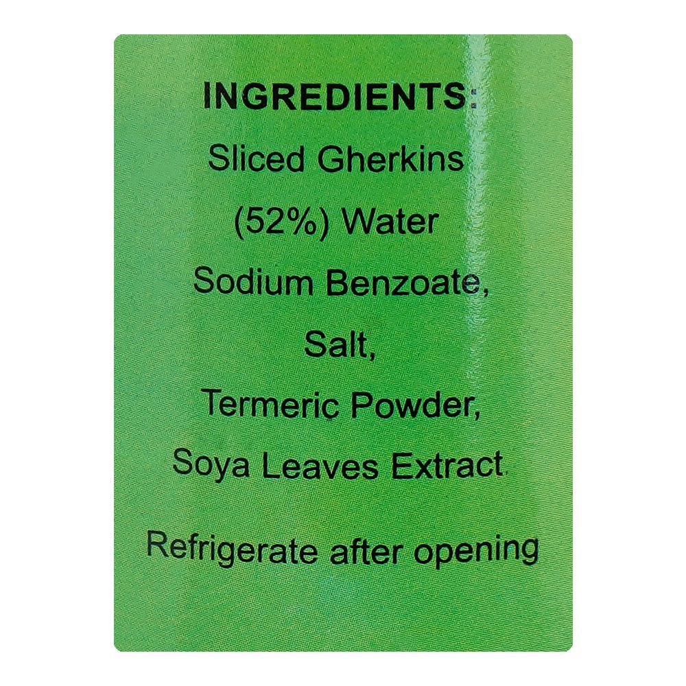 Haut Notch Sliced Gherkin, 460gn