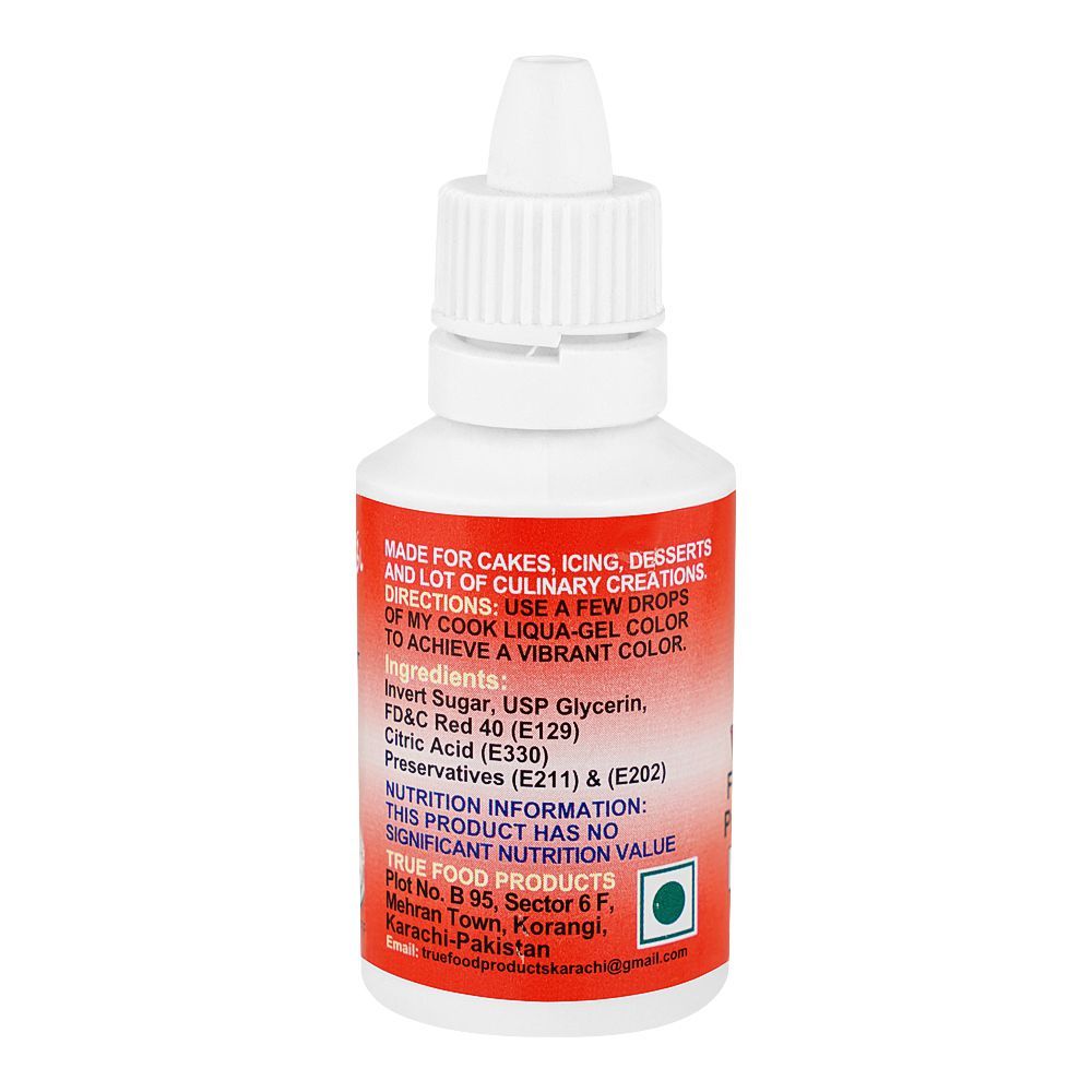 My Cook Velvet Red Food Coloring Gel, 25g