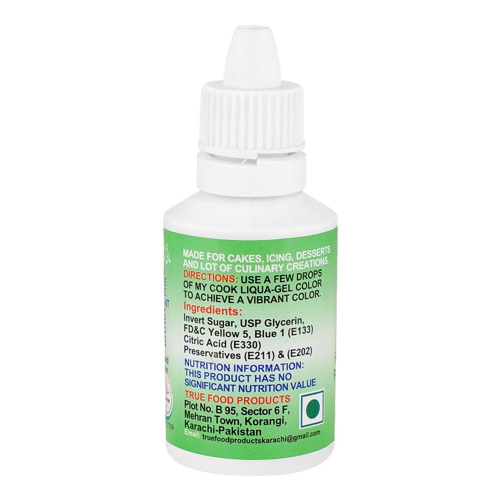 My Cook Leaf Green Food Coloring Gel, 25g
