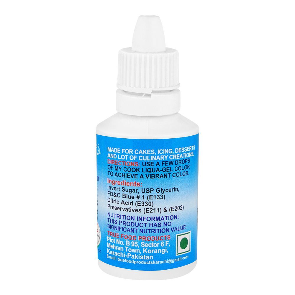 My Cook Sky Blue Food Coloring Gel, 25g
