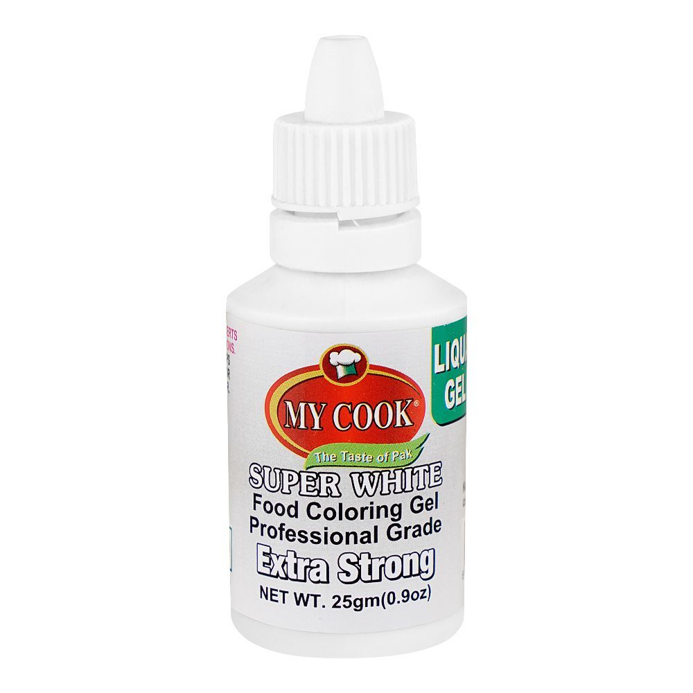 My Cook Super White Food Coloring Gel, 25g