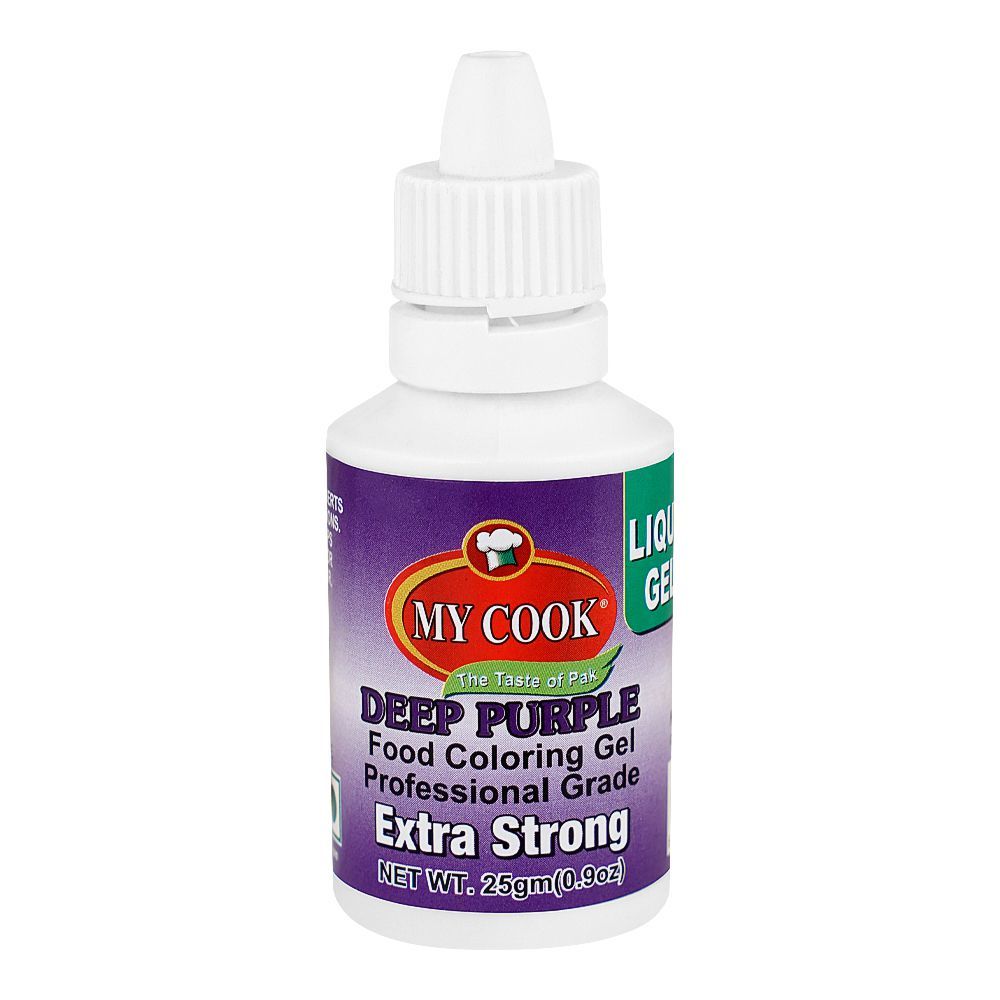 My Cook Deep Purple Food Coloring Gel, 25g