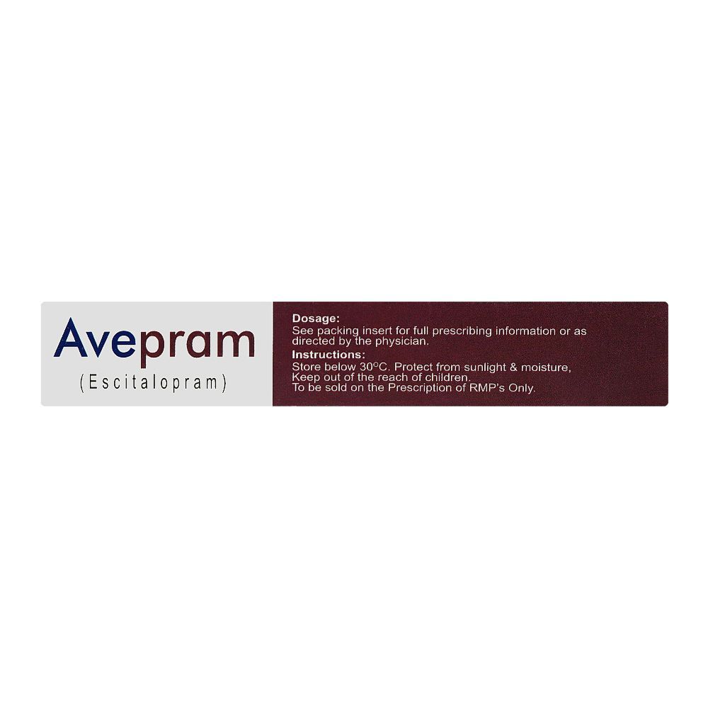 Avant Pharma Avepram Tablet, 10mg, 14-Pack