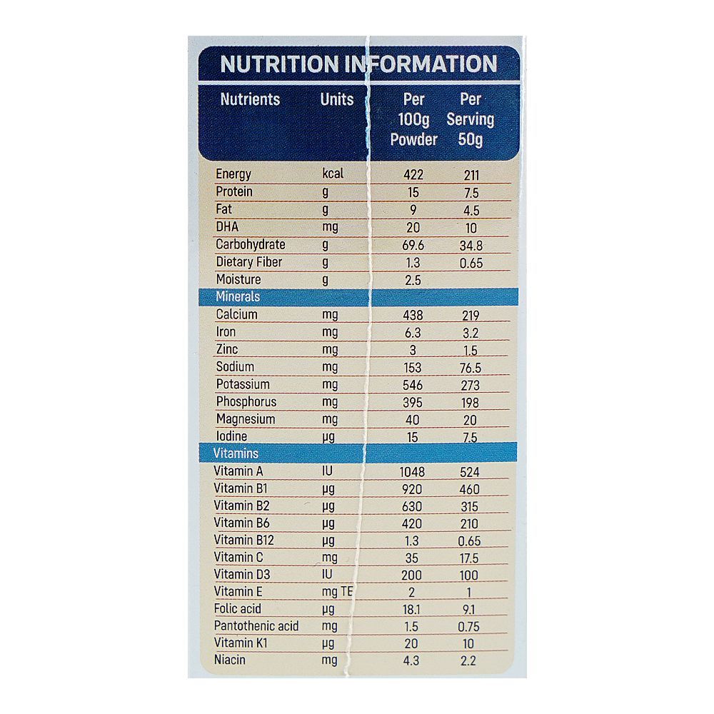 Searle Prep-Up Baby Cereal Gold with Wheat, Milk, Banana & Dates, 175g