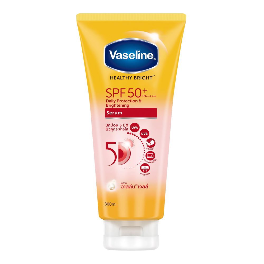 Vaseline Healthy Bright Daily Protection & Brightening Serum Sunscreen ...