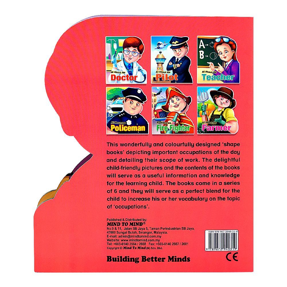 All About Me - Doctor, Illustrated Picture Book For Kids