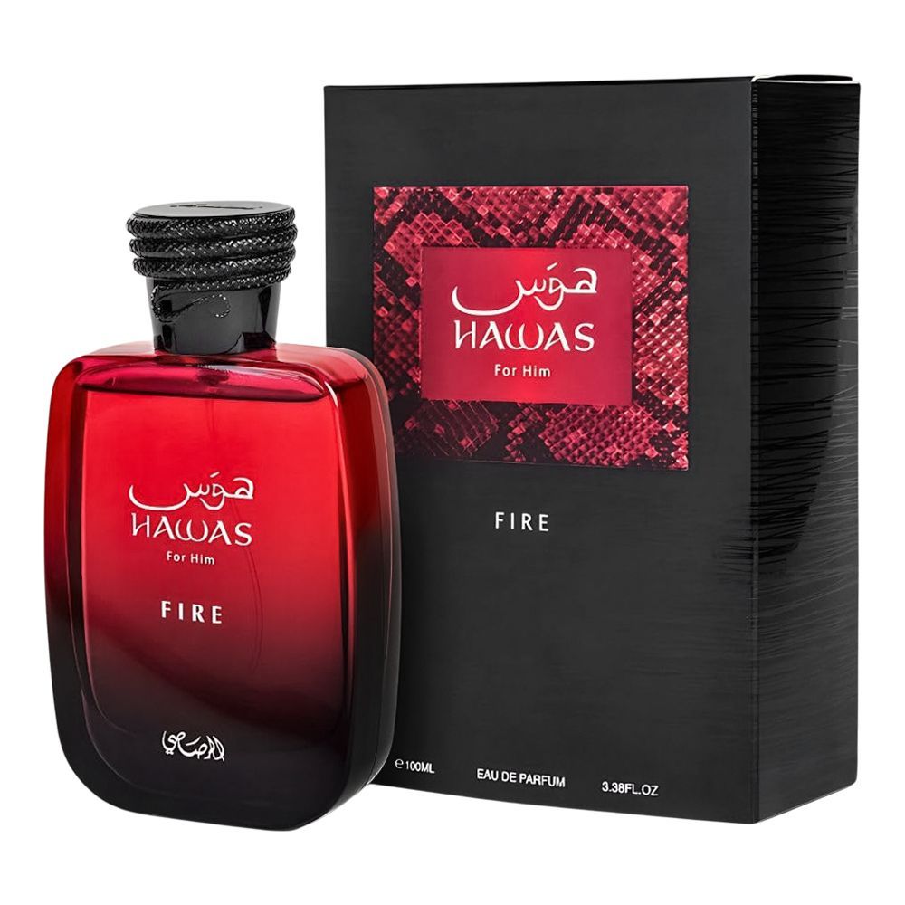 Rasasi Hawas Fire, Eau de Parfum, For Men, 100ml