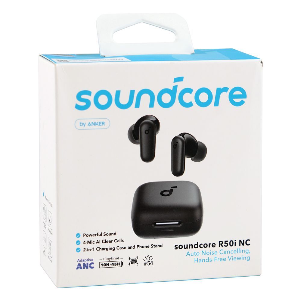 Anker Soundcore R50I NC Wireless Earbuds, 10H/45H Playtime, IP54 ...