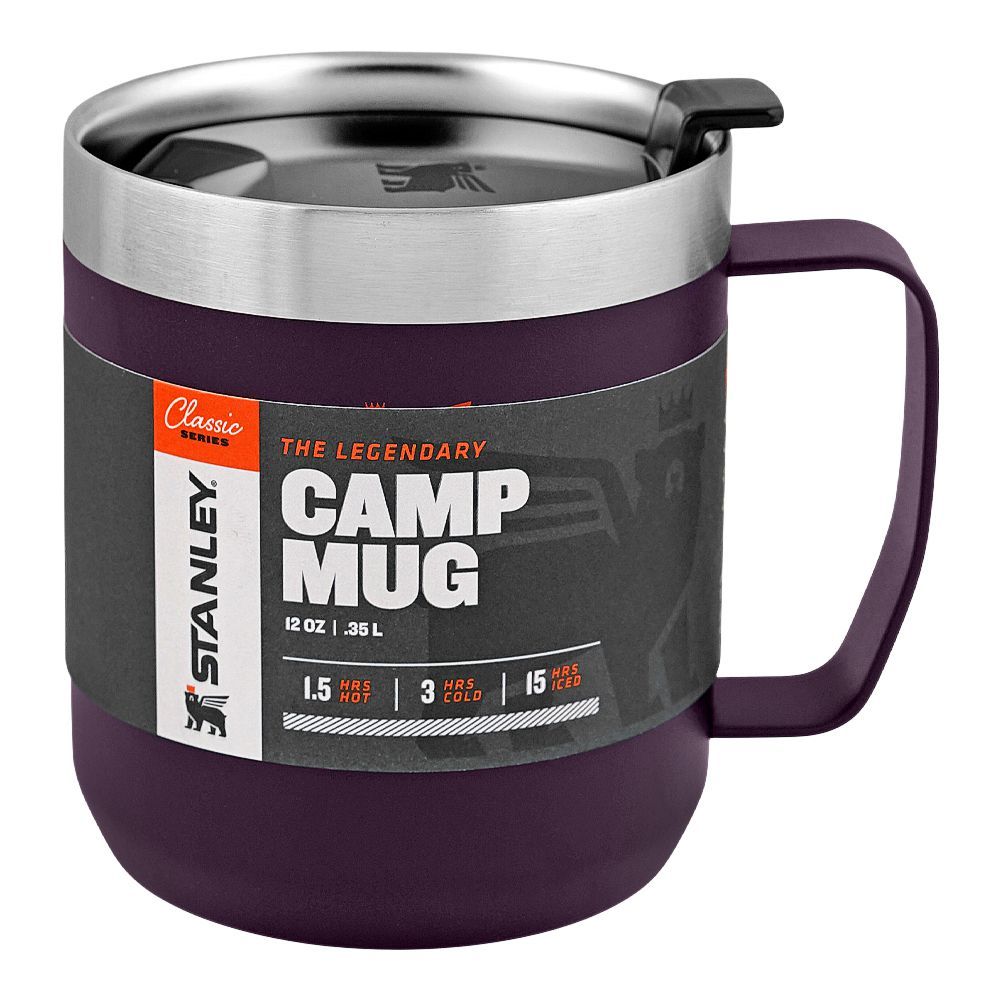 Stanley Classic Series Legendary Camp Mug, 350ml, Plum 10-09366-289