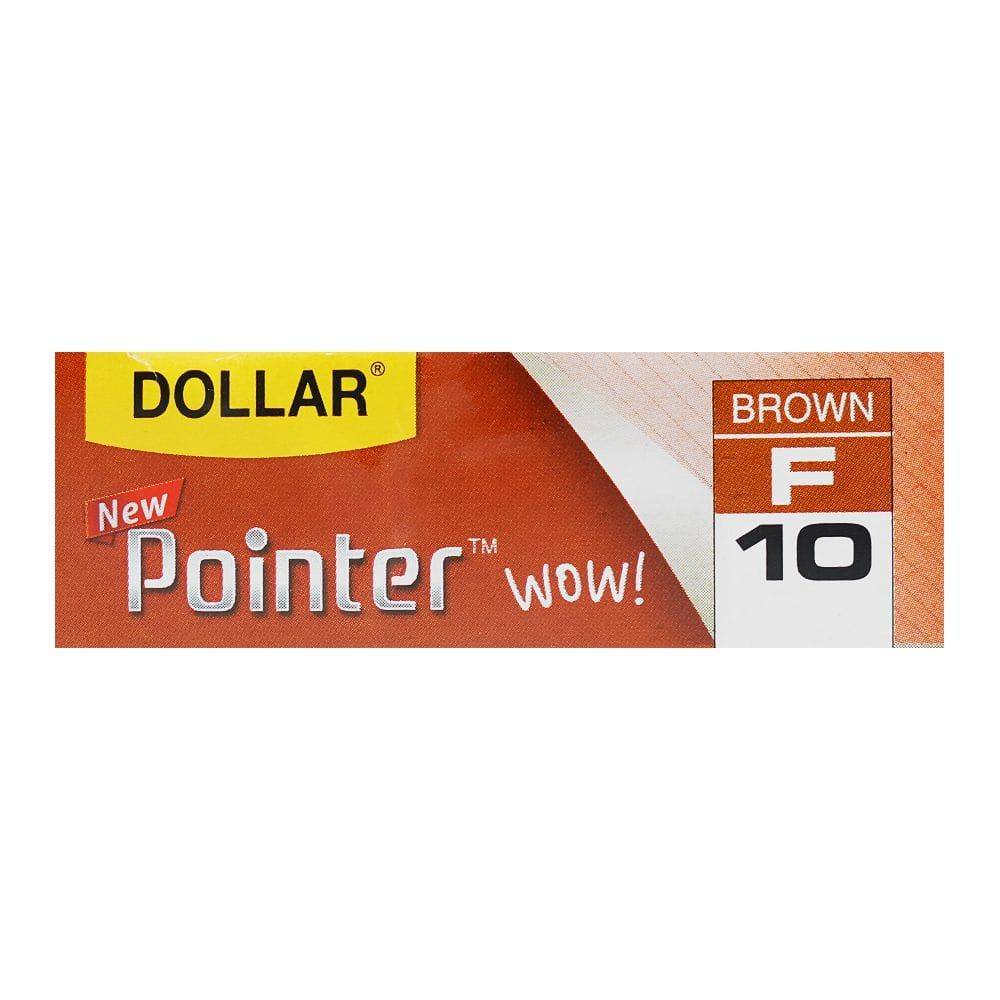 Dollar Fine Liner Pointer Wow! Metal Jacket, 0.3mm, Brown, 10-Pack, FL ...