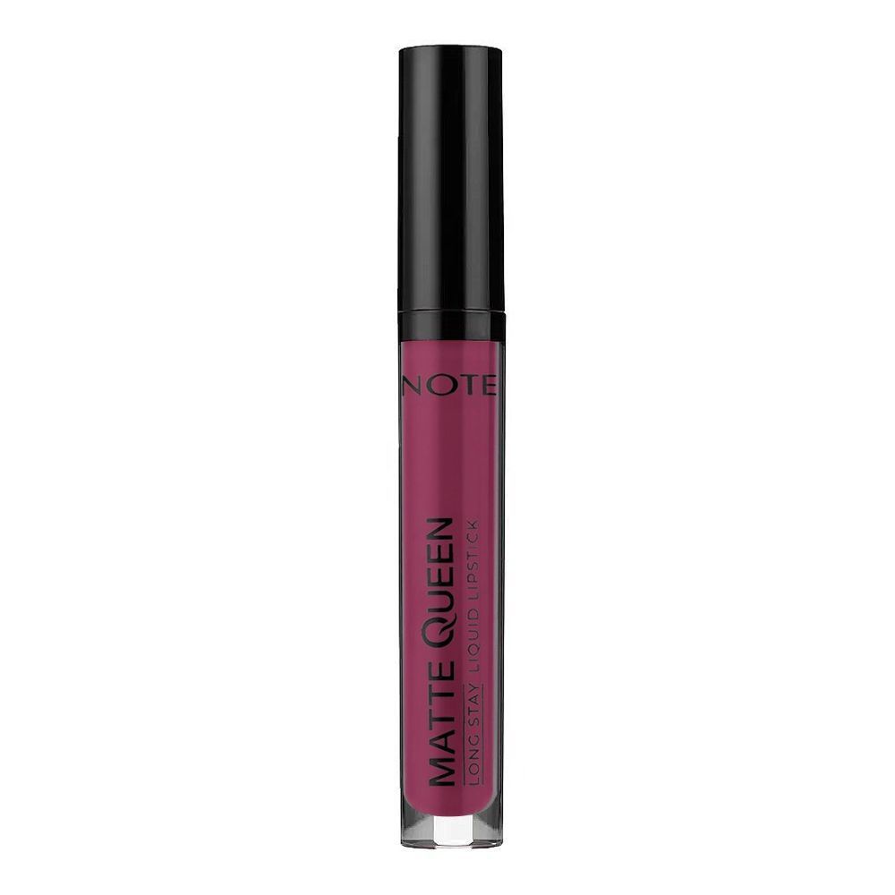 J. Note Matte Queen Long Stay Liquid Lipstick, 4ml, 19 Berry Blast