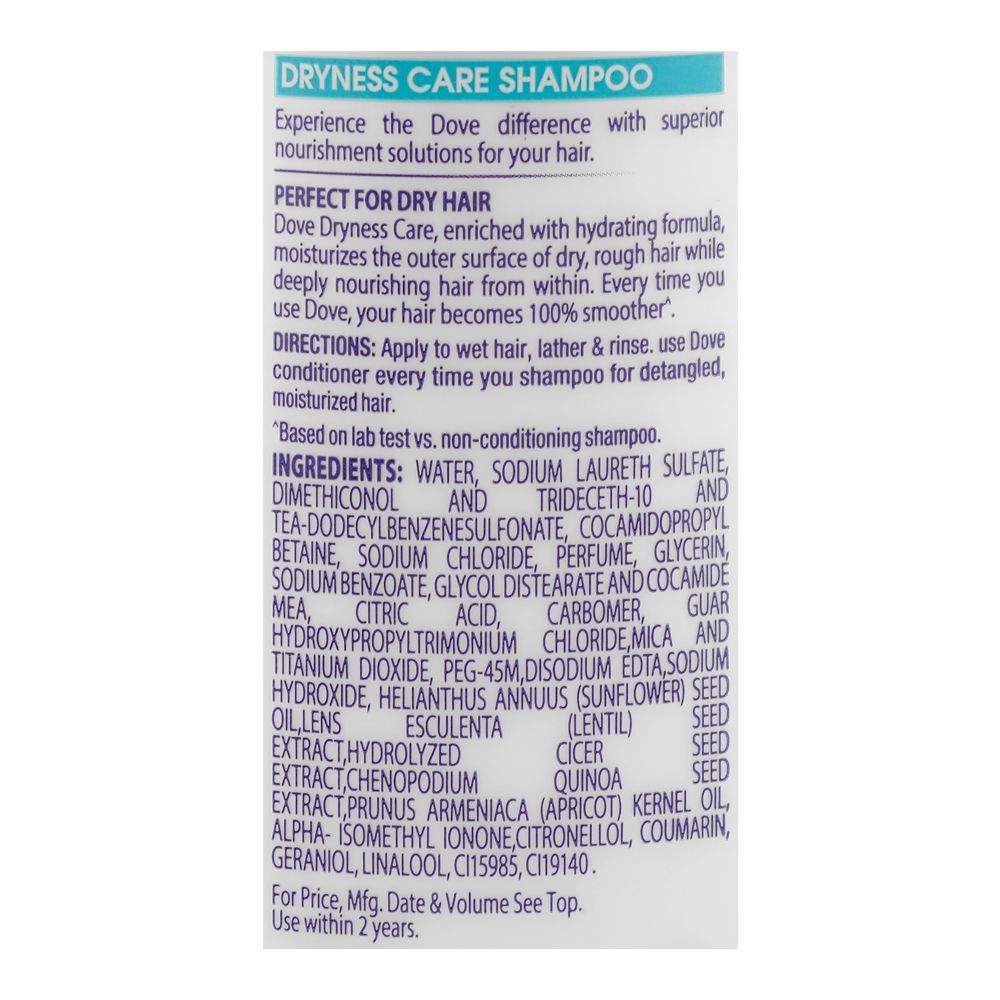 Dove Dryness Care Bio-Protein Care Shampoo, 360ml